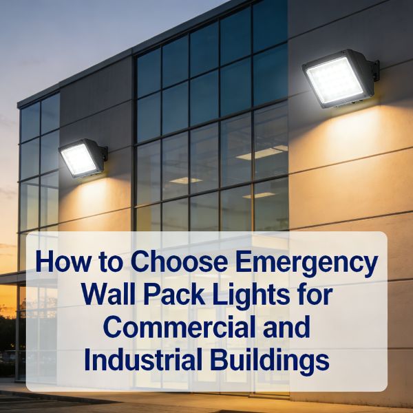 How to Choose Emergency Wall Pack Lights for Commercial and Industrial ...