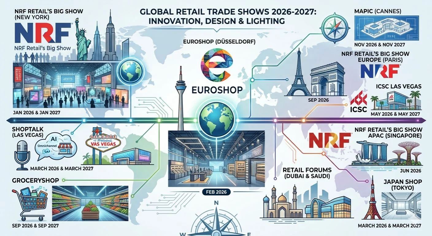Top Global Retail Trade Shows 2026–2027 for Retail Brands